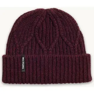 Turtle Fur Yak Wool Sully Beanie - Wine