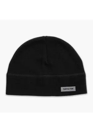 Turtle Fur Carefree Merino Wool Beanie - Black