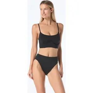 Vince Camuto Corset Bikini Top - Black