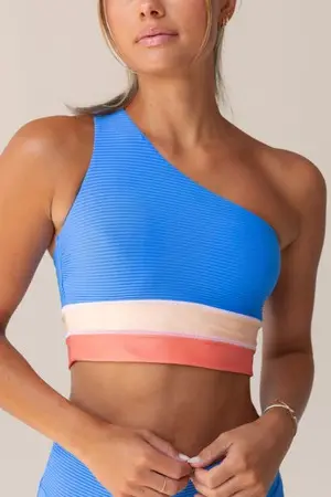 NANI One Shoulder Swim Top