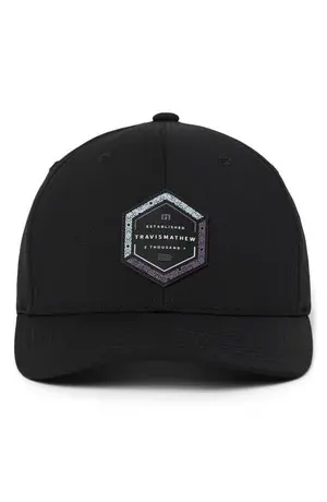 Travis Mathew Word Of Mouth Snapback Baseball Cap
