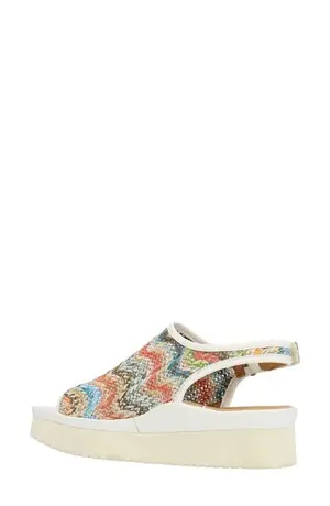 L'AMOUR DES PIEDS Ashwin Slingback Sandal - Bright Multi
