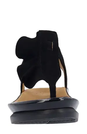 L'AMOUR DES PIEDS Vendala Ankle Strap Sandal - Black