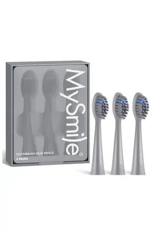 MYSMILE Dy156 Electric Toothbrush Replacement Heads - Grey