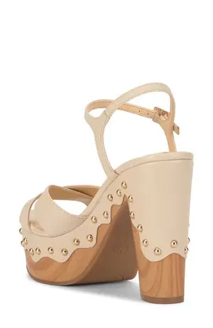 Jessica Simpson Samintia Platform Sandal - Soft Ivory