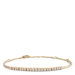 Benbridge Adjustable Diamond Bar Bracelet - H-i