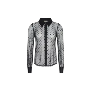 L'Agence Sophie Long-sleeved Blouse - Black