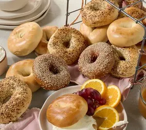 JUST BAGELS 4oz. Nyc Bagels In Choice Offlavors - One-color
