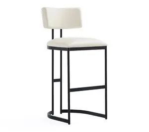 MANHATTAN COMFORT Juno Metal Barstool - One-color