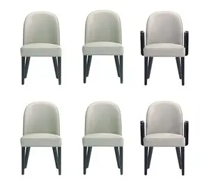 MANHATTAN COMFORT Hillman 6-piece Dining Chair Set - One-color