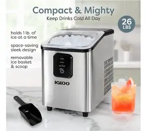 IGLOO 26-lb. Self Cleaning Ice Maker Ss