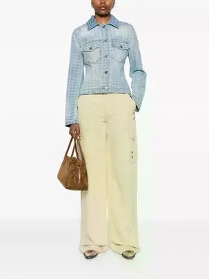 Ermanno Scervino Check Pattern Jacket