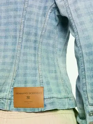 Ermanno Scervino Check Pattern Jacket
