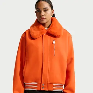 Orange Pop Jackets for Women