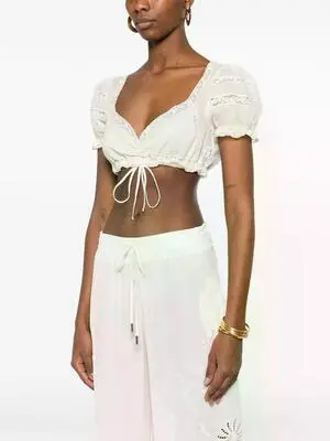 Ermanno Scervino Drawstring Top