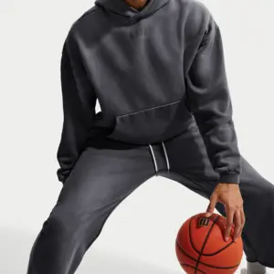 Nike Standard Issue Brushed Pullover Hoodie - Black