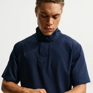 Nike Tailored Performance Dri-fit Loose Short-sleeve Golf Windshirt