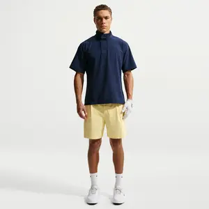Nike Tailored Performance Dri-fit Loose Short-sleeve Golf Windshirt