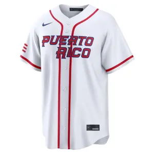 Nike Edwin Díaz 2026 World Baseball Classic Stadium Jersey - White