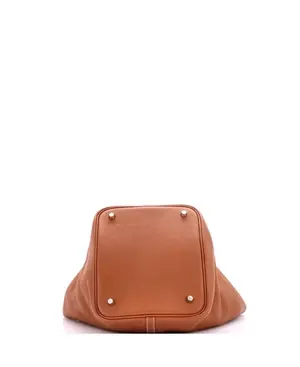 Hermès Picotin Lock Bag Clemence Mm - Brown