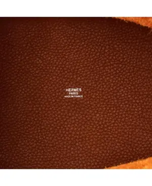 Hermès Picotin Lock Bag Clemence Mm - Brown