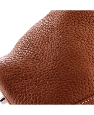 Hermès Picotin Lock Bag Clemence Mm - Brown