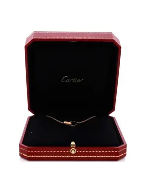 CARTIER Love Interlocking Bracelet In 18k Rose Gold