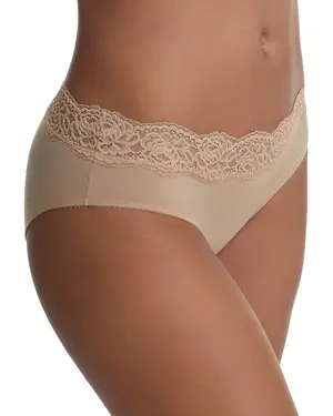 SKARLETT BLUE Divine Lace Trim Hipster - Nylon