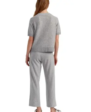 Chinti & Parker Wool Cashmere Button Tee