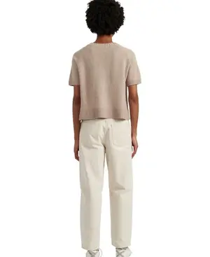 Chinti & Parker Wool Cashmere Button Tee