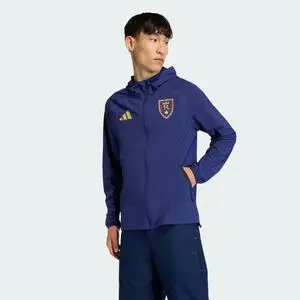 Adidas Real Salt Lake Tiro Tech Full Zip Windbreaker Jacket