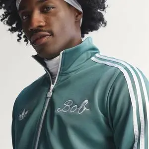 Adidas Bob Marley Originals Track Top - Tech Emerald