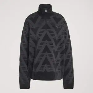 Adidas Knitted Half-zip Sweater - Black