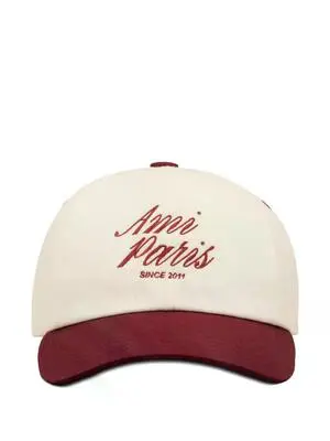 Ami Two-tone Embroidered Baseball Cap - Neutrals