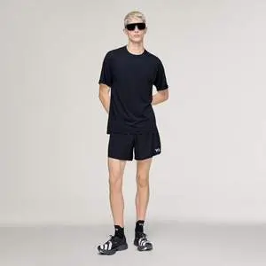 Adidas Y-3 Running Short Sleeve Tee - Black