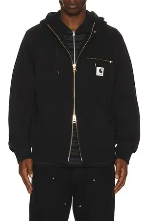 Sacai X Carhartt Wip Cotton Jersey Hoodie