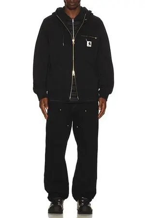 Sacai X Carhartt Wip Cotton Jersey Hoodie
