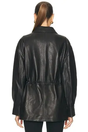 ARMA Maeve Leather Barn Jacket