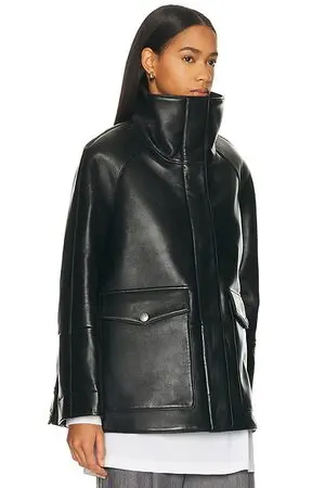 Altuzarra Aragon Leather Coat