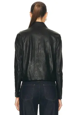 ARMA Emy Butter Leather Jacket - Black