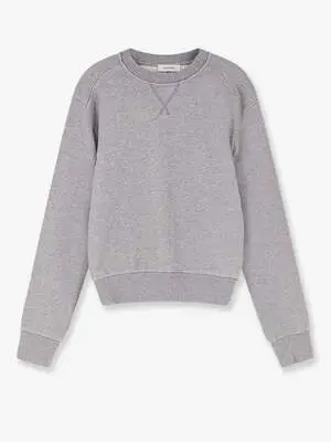 ENTIRE STUDIOS Pod Crew Cotton Sweatshirt - Grey