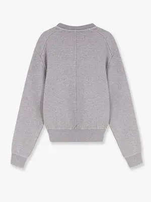 ENTIRE STUDIOS Pod Crew Cotton Sweatshirt - Grey