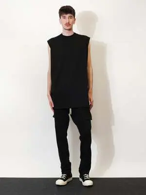 Rick Owens Cotton Trousers - Black