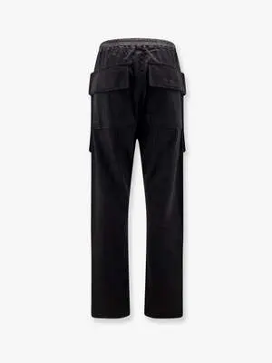 Rick Owens Cotton Trousers - Black