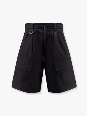 ADIDAS Y-3 Y-3 Cotton Blend Cargo Bermuda Shorts
