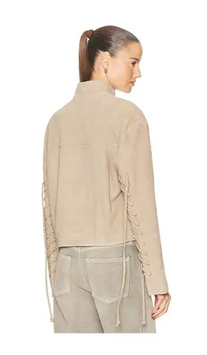 Women's Fringed Nubuck Jackets