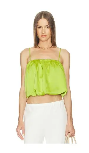 Susana Monaco Satin Bubble String Top