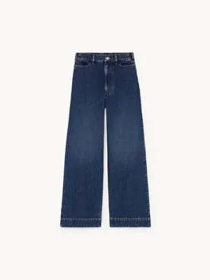 GWYN High-waisted Wide Leg Jeans