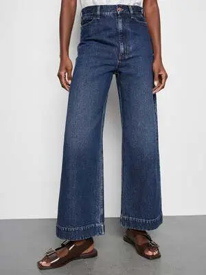 GWYN High-waisted Wide Leg Jeans