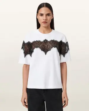 Allsaints Lace Up T-shirts For Women